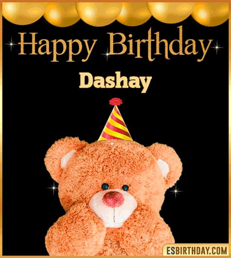 Happy Birthday Dashay  🎂 Images Animated Wishes【28 S】