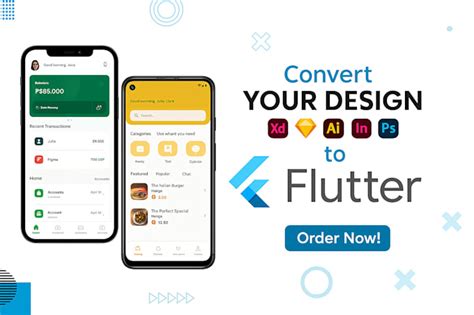 Convert Figma Xd Psd Design To Flutter Mobile App By Sabzeavari Fiverr