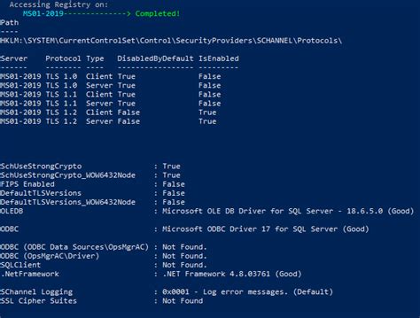 Enforce Tls 1 2 And Tls 1 3 In Scom The Powershell Way Blake Drumm Technical Blog