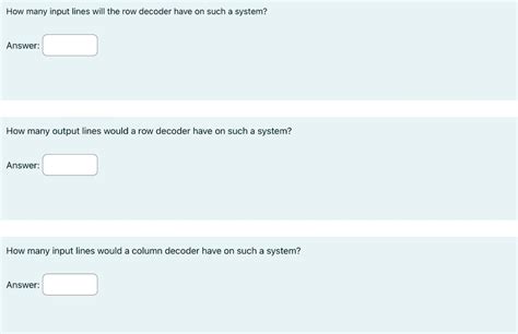 Solved To Answer These Questions You Need To Remember The