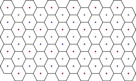 A Hexagonal Lattice As An Example Of A Trivalent Tricolorable Lattice Download Scientific