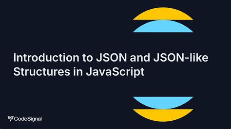 Introduction To Json And Json Like Structures In Javascript