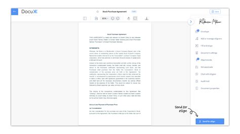 send for esign docux help center