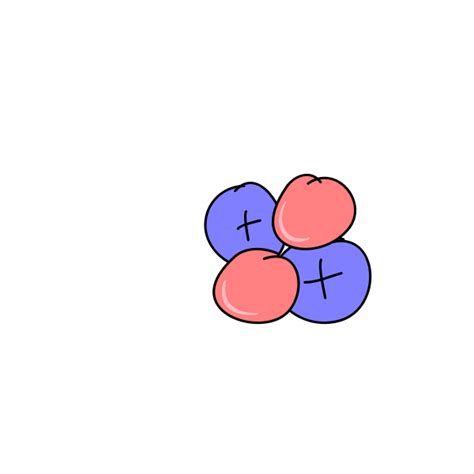 alpha particles two protons and two neutrons free svg