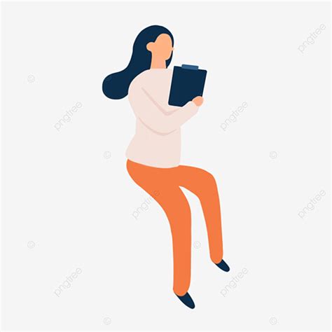 여자 일러스트 여성 사업가 회사원 여자 Png 일러스트 및 Psd 이미지 무료 다운로드 Pngtree