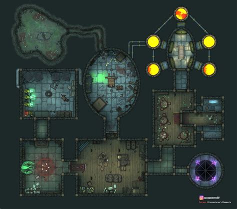 Abandoned Lab [34x30] R Dndmaps