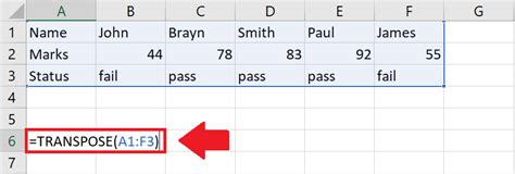 How To Make Horizontal Data Vertical In Excel Spreadcheaters