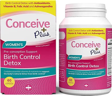 Conceive Plus Birth Control Detox Pre Conception Support