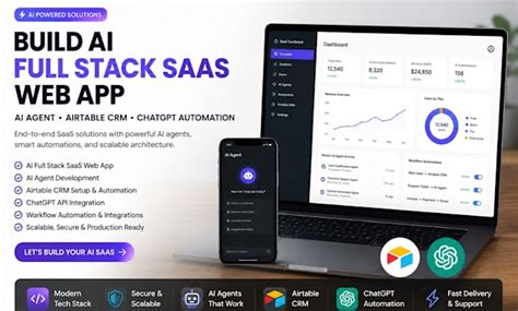 Construire Une Application Web Saas Full Stack Avec Ia Agent Ia Crm