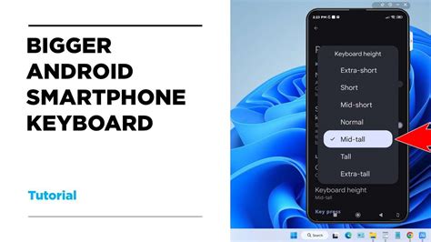 Tutorial Make Keyboard Bigger On Android Waredata Tech Enthusiast