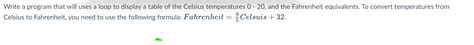 Write A Program That Will Uses A Loop To Display A Chegg