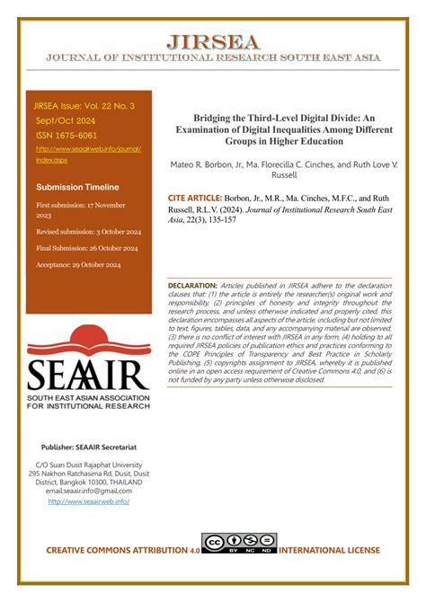 Pdf Bridging The Third Level Digital Divide An Examination Of Digital Inequalities Among