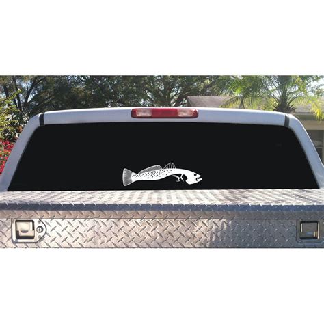 Speckled Sea Trout Decal Uv Protected Vinyl Sticker Lifetime Warranty