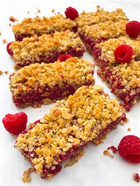 Raspberry Flapjack Recipe Healthy Besto Blog