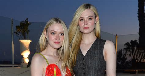 Dakota Fanning E Elle Fanning Moda