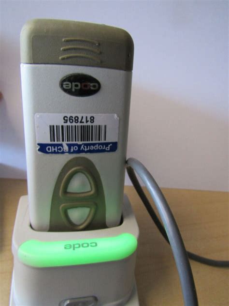 Used CODE CRA A104 CR2600 BT Reader Scanner W Dock Station Charger CR2612 01 Input Device For