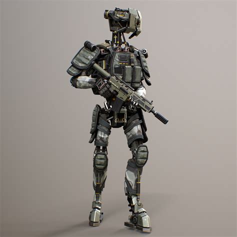 Robot Concept Art Military Concept Art Science Fiction Illustration Of