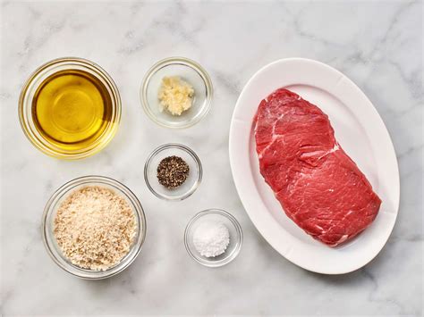 Crispy Garlic Crumb Steak Recipe