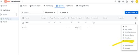 Bulk Uploading Queue Items Using A Csv File In Uipath Orchestrator
