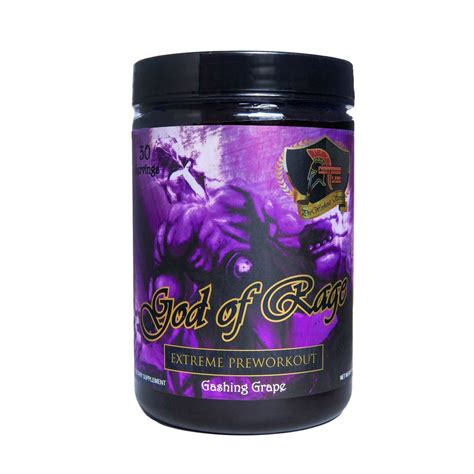 God Of Rage Pre Workout Muscle Factory