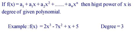 Polynomial Equations Formula Formula In Maths