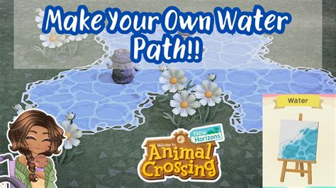 How To Make Your Own Water Custom Code Acnhdesigns Tutorial Youtube