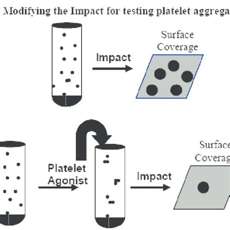 Ba Schematic Presentation Of Aggregation Test By The Impact Testing A