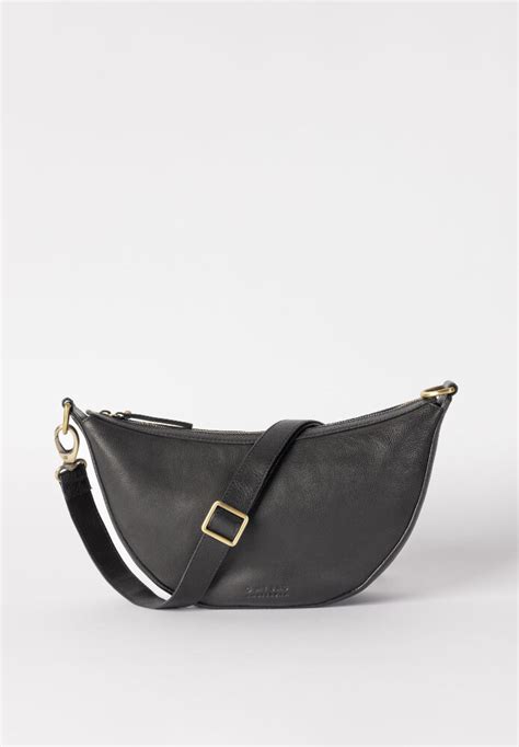 Leo Bag Black Soft Grain Leather O My Bag Marken Gruene Wiese
