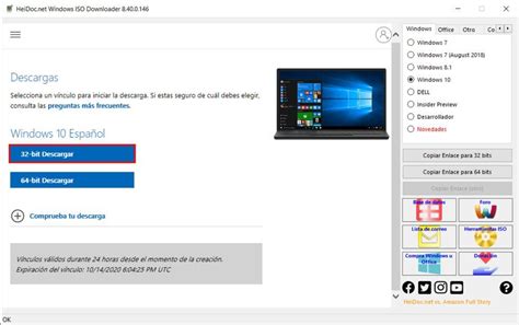 Windows ISO Downloader Descarga Gratuita Winpeaker
