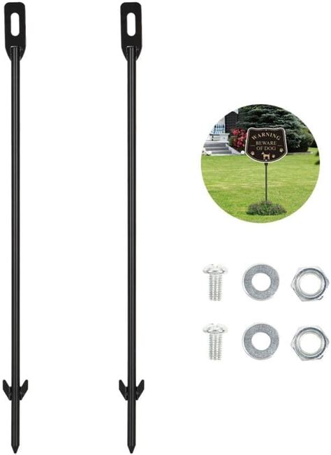 Aiuieaa Stakes For Yard Signs Ground Yard Lawn 165 Long 0