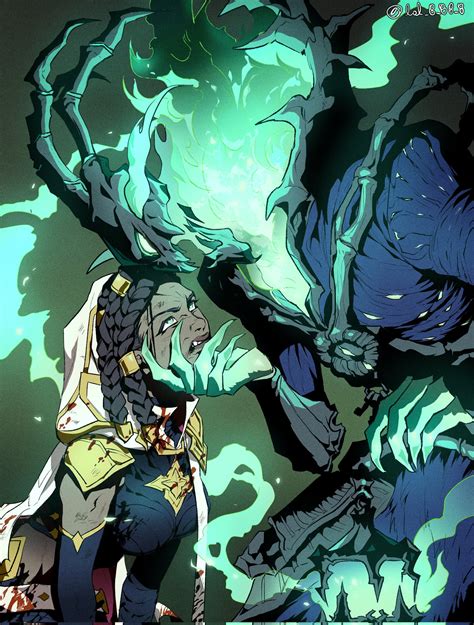 Senna League Of Legends Thresh League Of Legends League Of