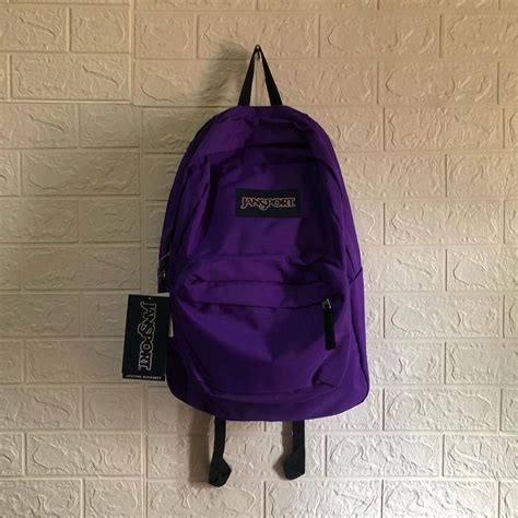 Jual Tas Ransel Backpack Jansport Superbreak Signature Purple