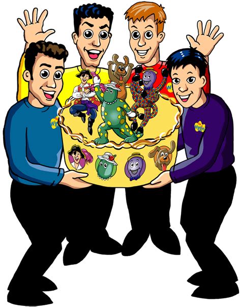 The Cartoon Wiggles Wiggly Party Pose By Jjmunden On Deviantart