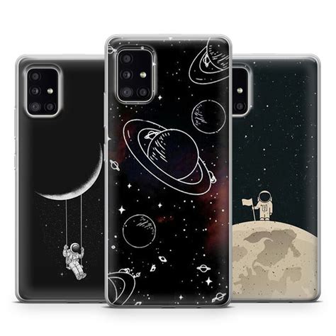 Galaxy Space Astronaut Phone Case Fit For Samsung S24 S23 22 S21