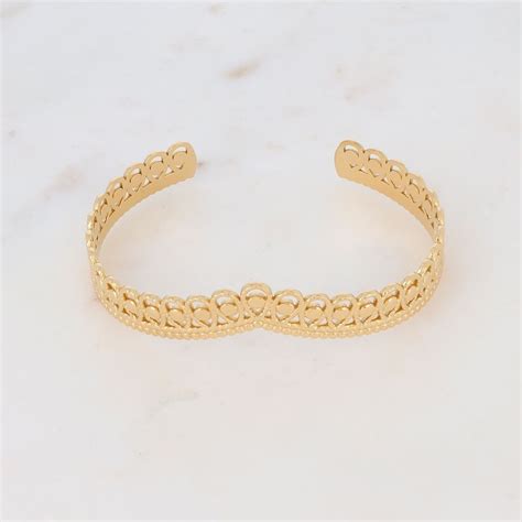 Bracelet Jonc Doré Ikita Bijoux Du Net