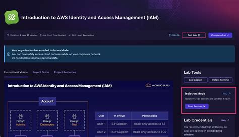 Isolation Mode For Labs And Sandboxes Pluralsight Help Center