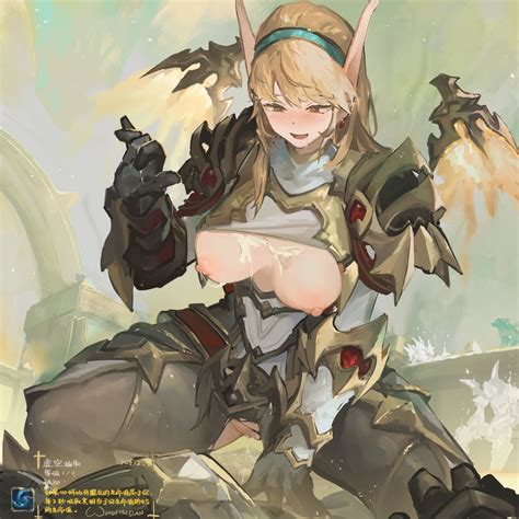 Player Character And Priest Warcraft And 1 More Drawn By Windforcelan