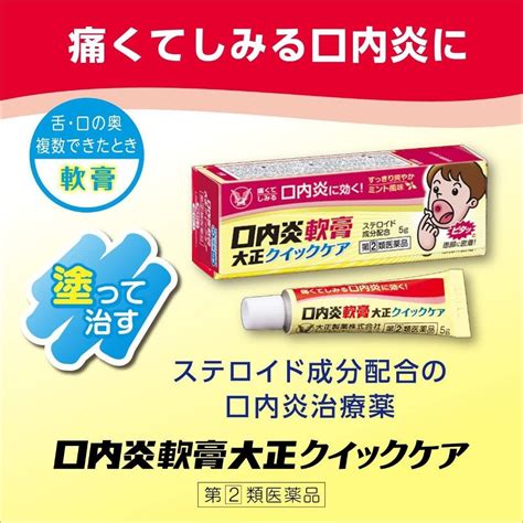 Taisho Stomatitis Ulcer Ointment Quick Care 5g Health And Nutrition