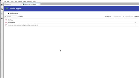 Hydroshare On Jupyter Cuahsi Jupyterhub