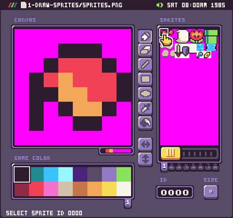 Draw Sprites Tutorial By Jesse Freeman