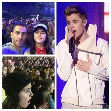 ПЪРВО В ПИК Баща мечта Стойко Сакалиев срещна дъщеря си с Джъстин Бийбър СНИМКИ ВИДЕО