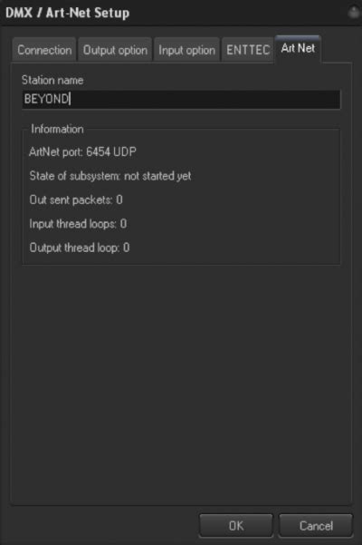Beyond Dmx Settings Complete Help Docs