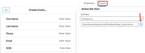 create a customer record in an mdk app sap tutorials