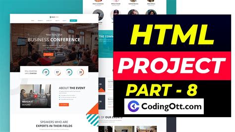 45 Html Website Project Part 8 Html Tutorial For Beginners Web