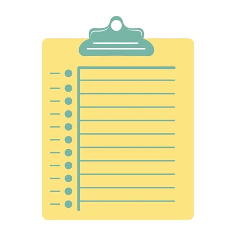 Premium Vector Memo Notepad With Pin Cute Lined Notebook Template For