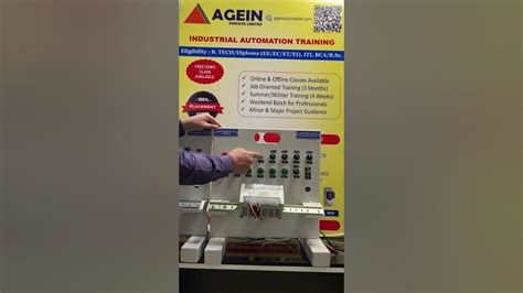 Plc Programming Allen Bradley Micrologix1200 Plc Training Kit Motor