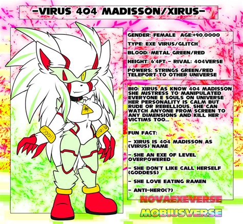 Virus 404 Madisson Reference By Xxseraphimphobiaxx On Deviantart