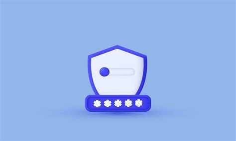 Illustration Creative Shield Protection Password Secure Online Symbols