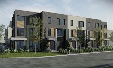 The Townhouses Of Quartier Metta In Laval Quartier Metta
