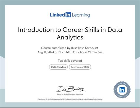 Completed Data Analytics Course Rushikesh Karpe Posted On The Topic